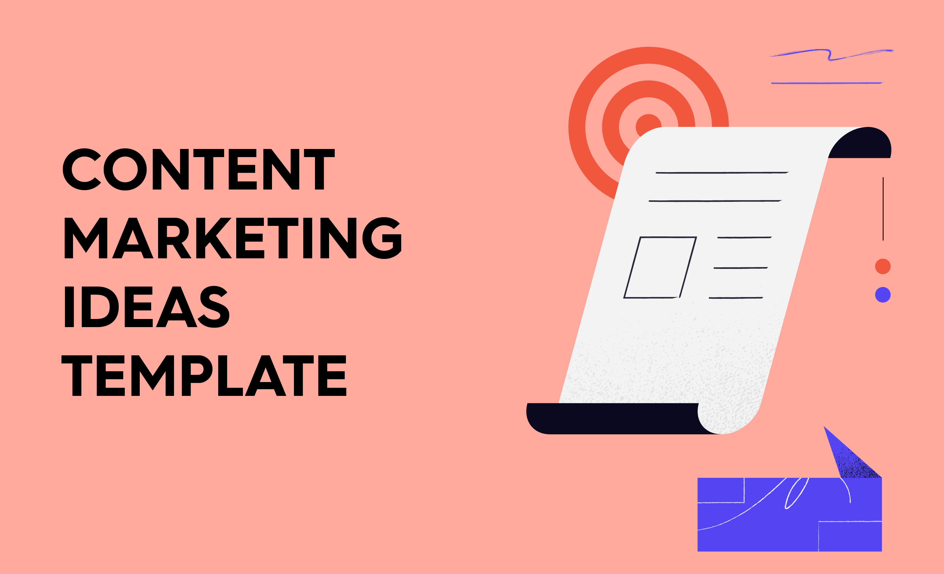 Content Marketing Ideas Template Column Five